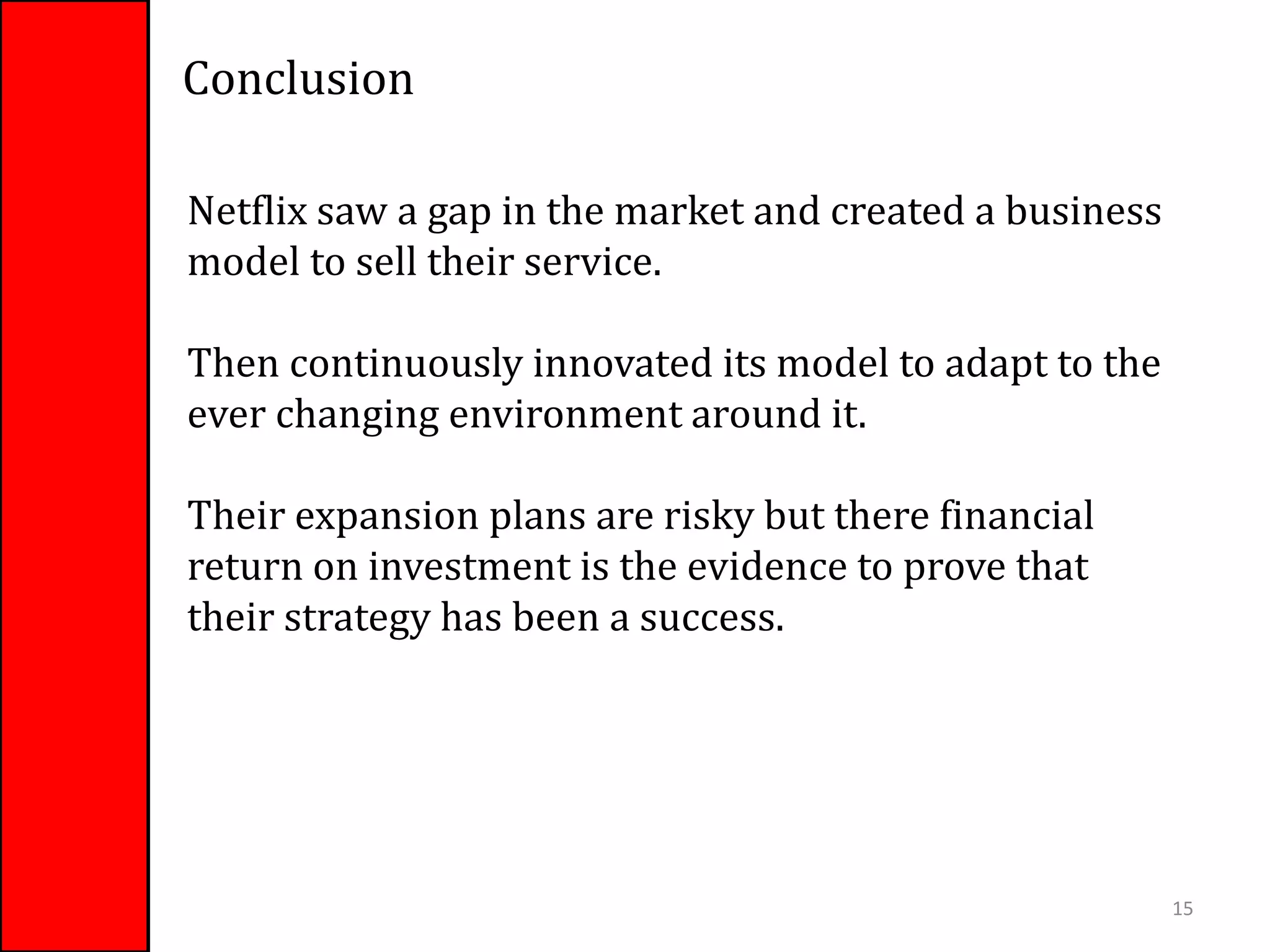 Netflix’s Business Model Canvas | PPTX
