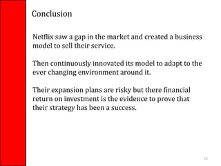 Netflix’s Business Model Canvas | PPTX