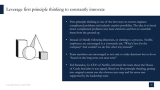 Netflix | Success Diaries | PPT