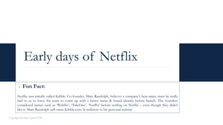 Netflix | Success Diaries | PPT