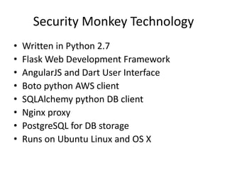 Netflix security monkey overview | PDF
