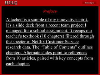Netflix, Hybrid Case Study (Slideshow) - Netflix and Robert W. Lucas ...