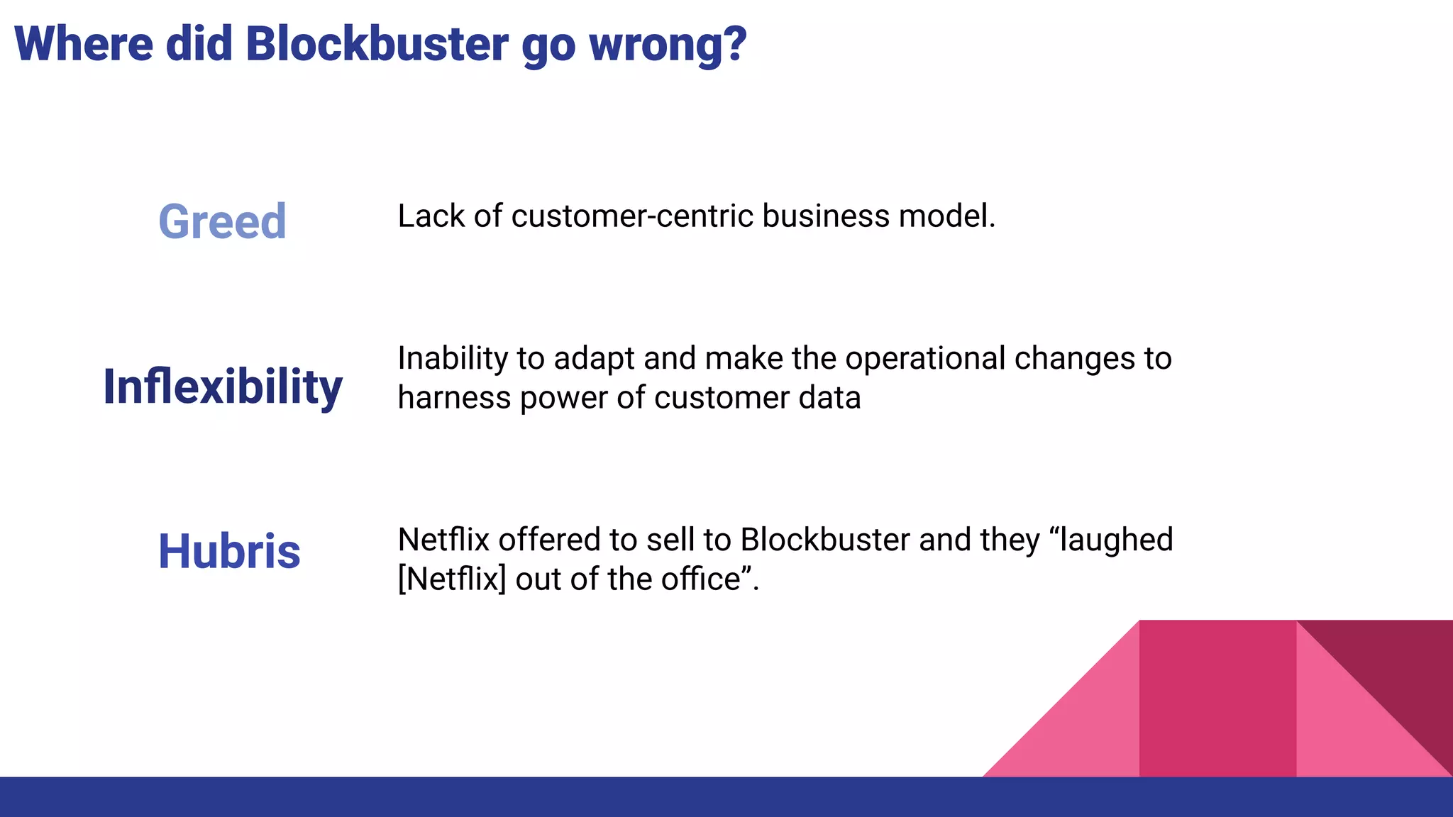Netflix vs. Blockbuster Case Study | PDF