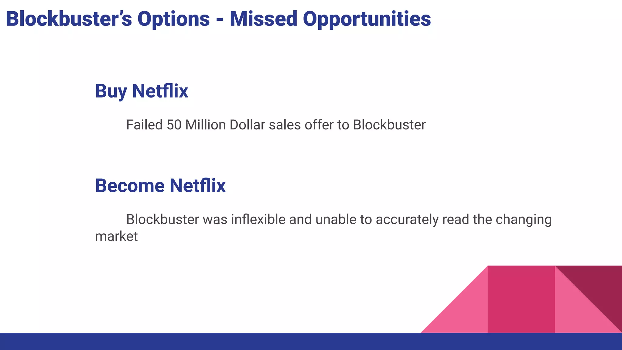 Netflix vs. Blockbuster Case Study | PDF
