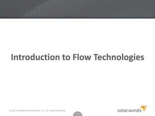 NetFlow Deep Dive: NetFlow Tips and Tricks to get the Most Out of Your Network Bandwidth | PPTX