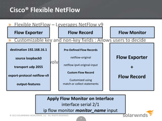 NetFlow Deep Dive: NetFlow Tips and Tricks to get the Most Out of Your Network Bandwidth | PPTX