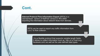 Netflow Protocol | PPTX | Computer Networking | Computing