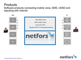 Netfors - STP/ITP and Signaling Gateway | PDF