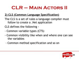 .Net framework | PPT | Programming Languages | Computing