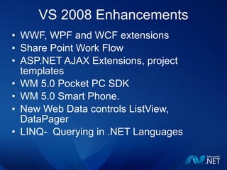 Net Framework Hima | PPT | Web Development | Internet