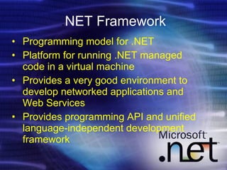 .net framework | PPT