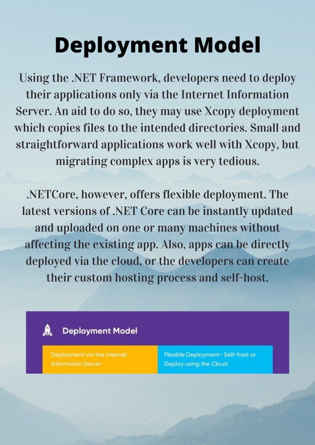 Net Framework Vs Net Core A Complete Comparison Pdf 