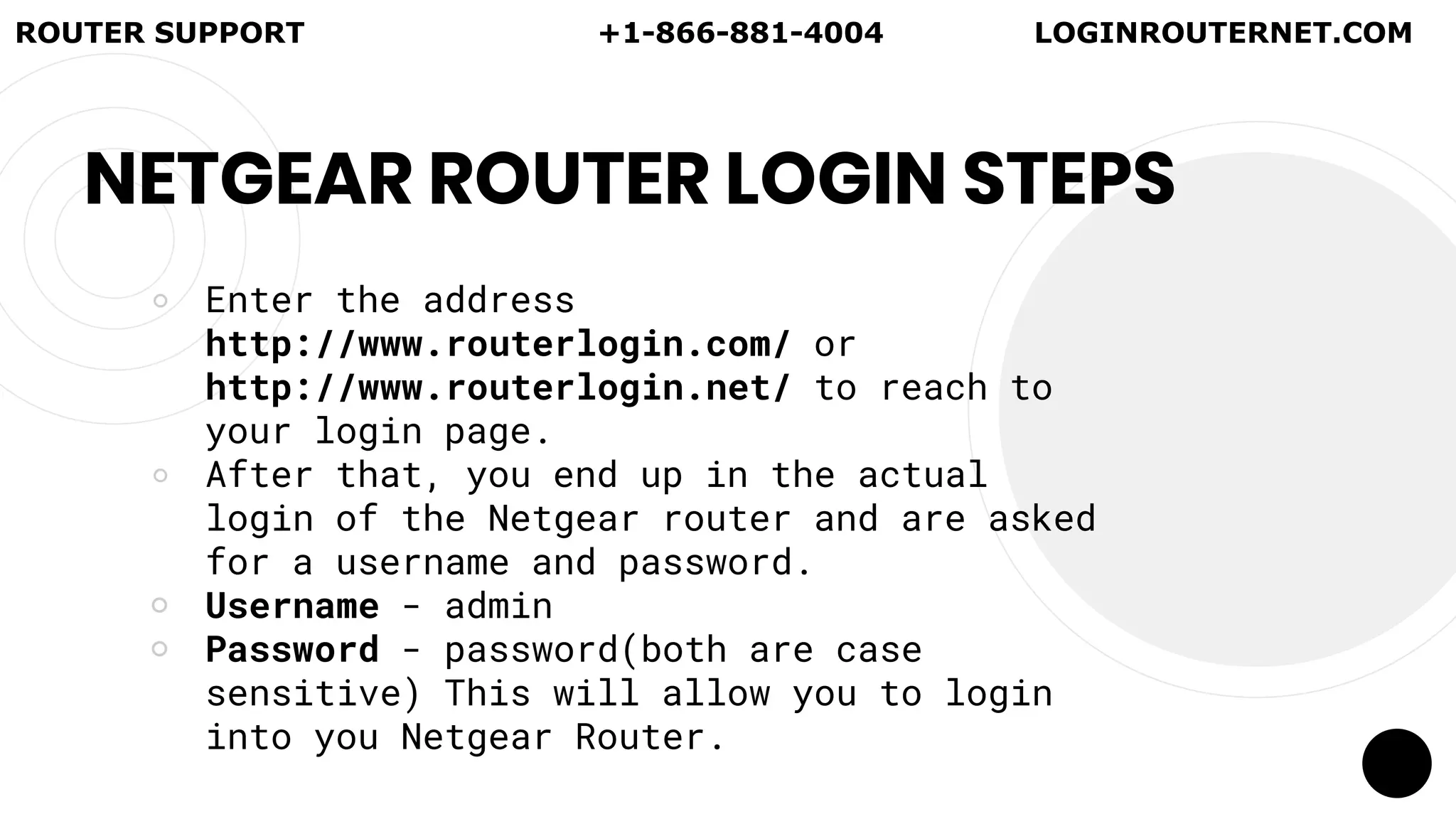 Netgear router login | PDF