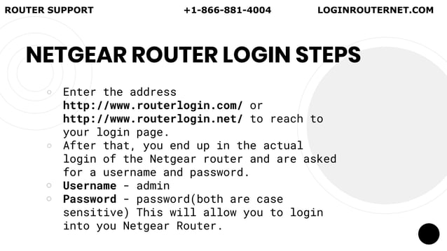 Netgear router login | PDF