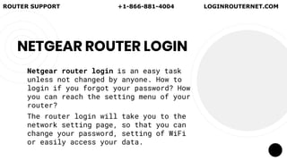 Netgear router login | PDF