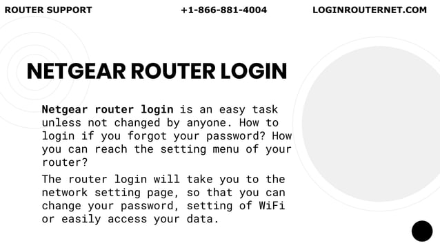 Netgear router login | PDF