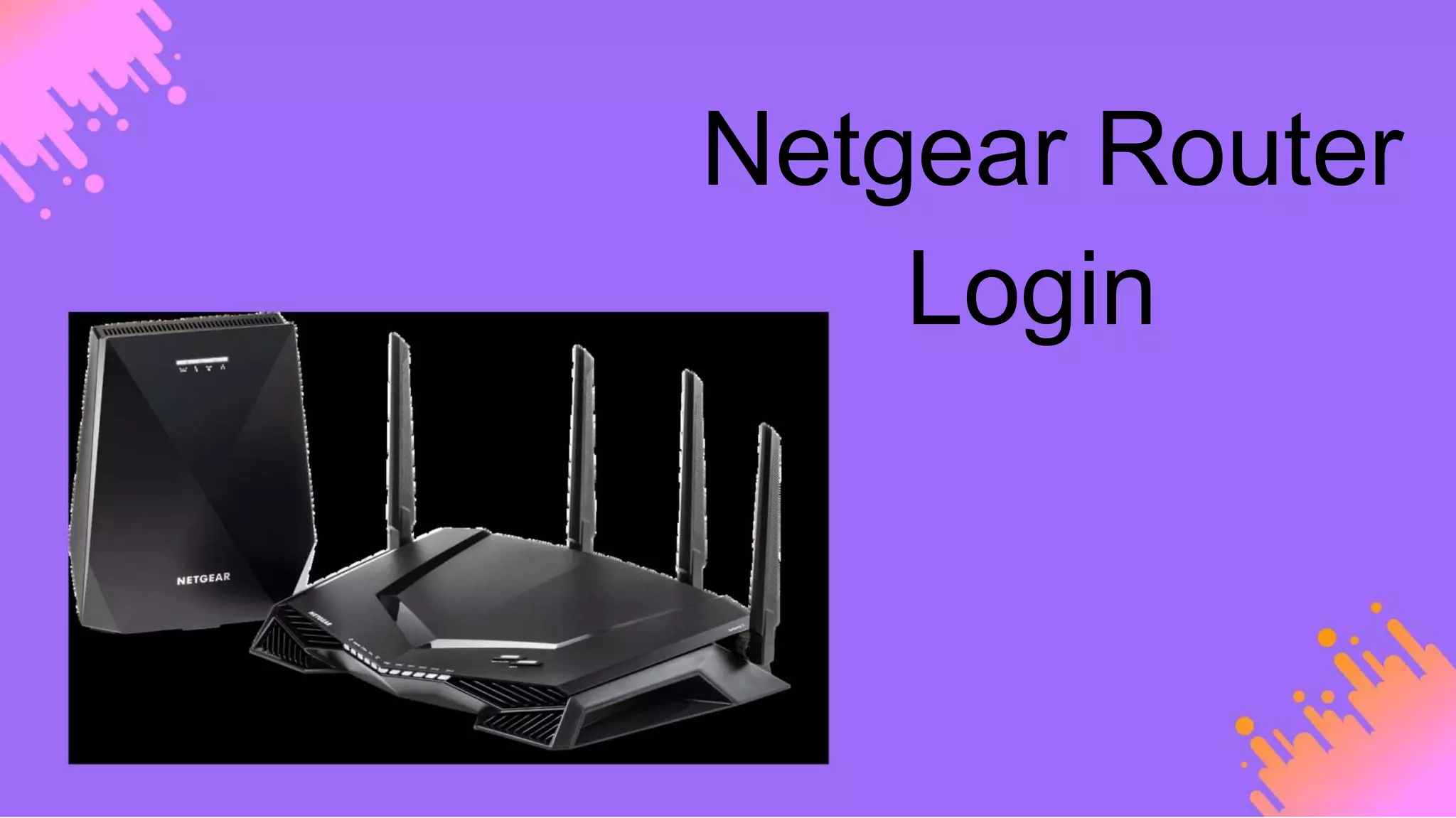 Netgear router login | PPT