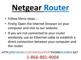 How to Login Netgear Router | PPT
