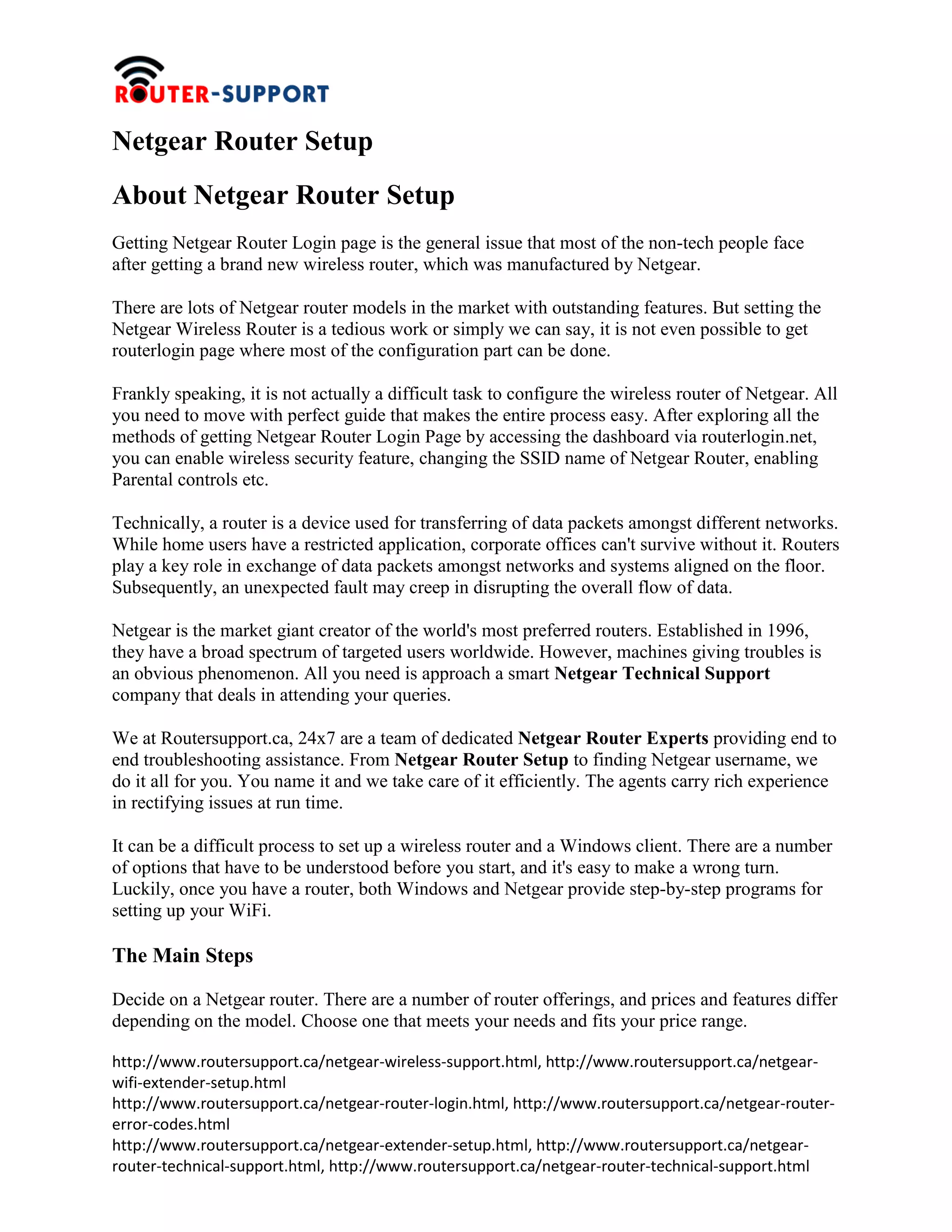 Netgear router setup | PDF | Computer Networking | Computing