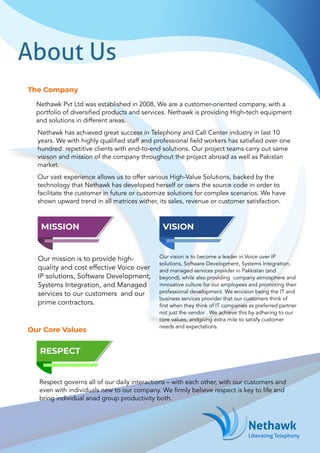 Nethawk Company profile-2020 | PDF