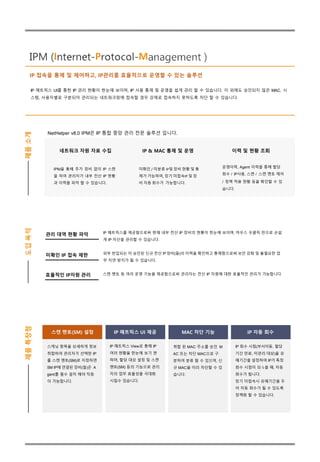 IPM (IP 보안관리) | PDF