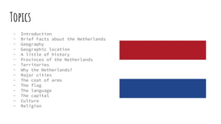 Netherlands | PPTX