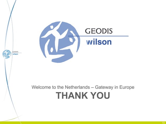 Geodis Wilson Netherlands Overview 2011 | PPT