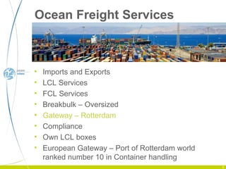 Geodis Wilson Netherlands Overview 2011 | PPT