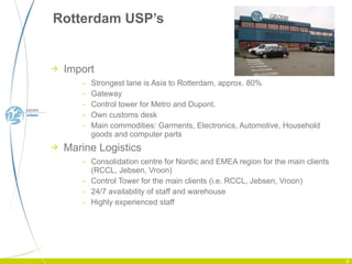 Geodis Wilson Netherlands Overview 2011 | PPT