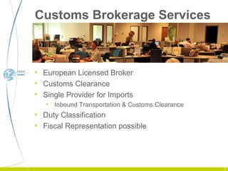 Geodis Wilson Netherlands Overview 2011 | PPT