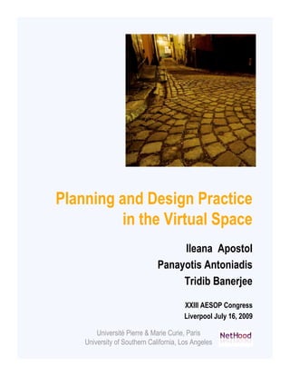 Nethood Aesop09 Liverpool | PDF | Social Networking | Internet