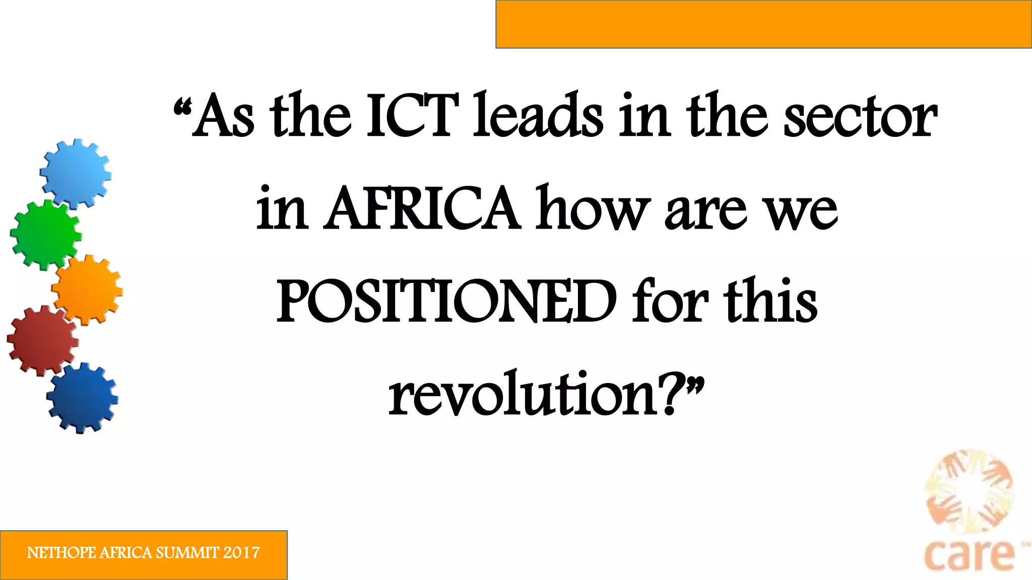 Humanitarian ICT Road-Map and Standardisation | PPTX | Technology ...