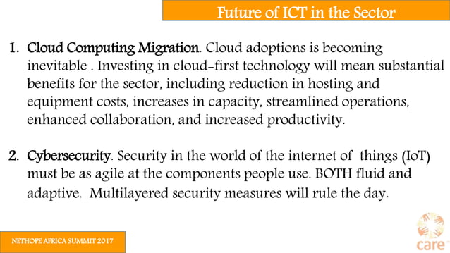 Humanitarian ICT Road-Map and Standardisation | PPTX | Technology ...