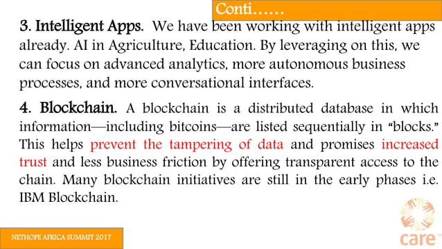 Humanitarian ICT Road-Map and Standardisation | PPTX | Technology ...