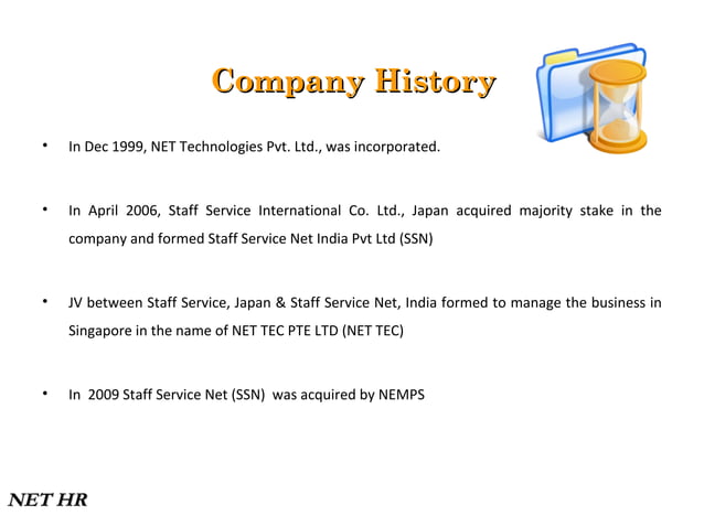 Net hr company profile | PPT