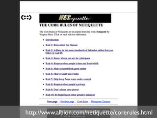 Netikett | PPT