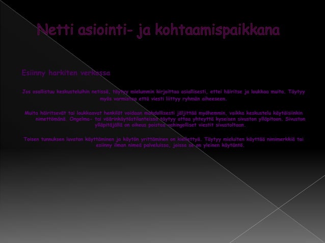Netiketti | PPT