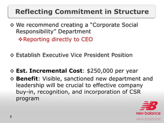 Net Impact Presentation - New Balance | PPTX