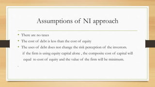 Net income approach | PPTX