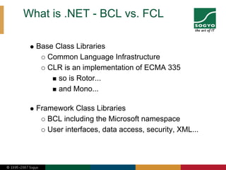 .NET Introduction | PPT | Free Download