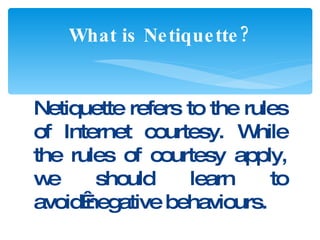 Netiquette | PPT