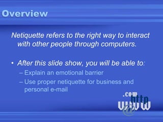 Netiquette | PPT