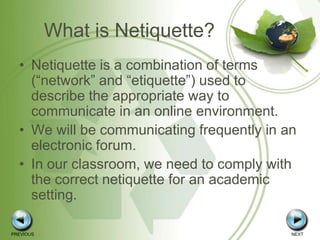 Netiquette | PPT