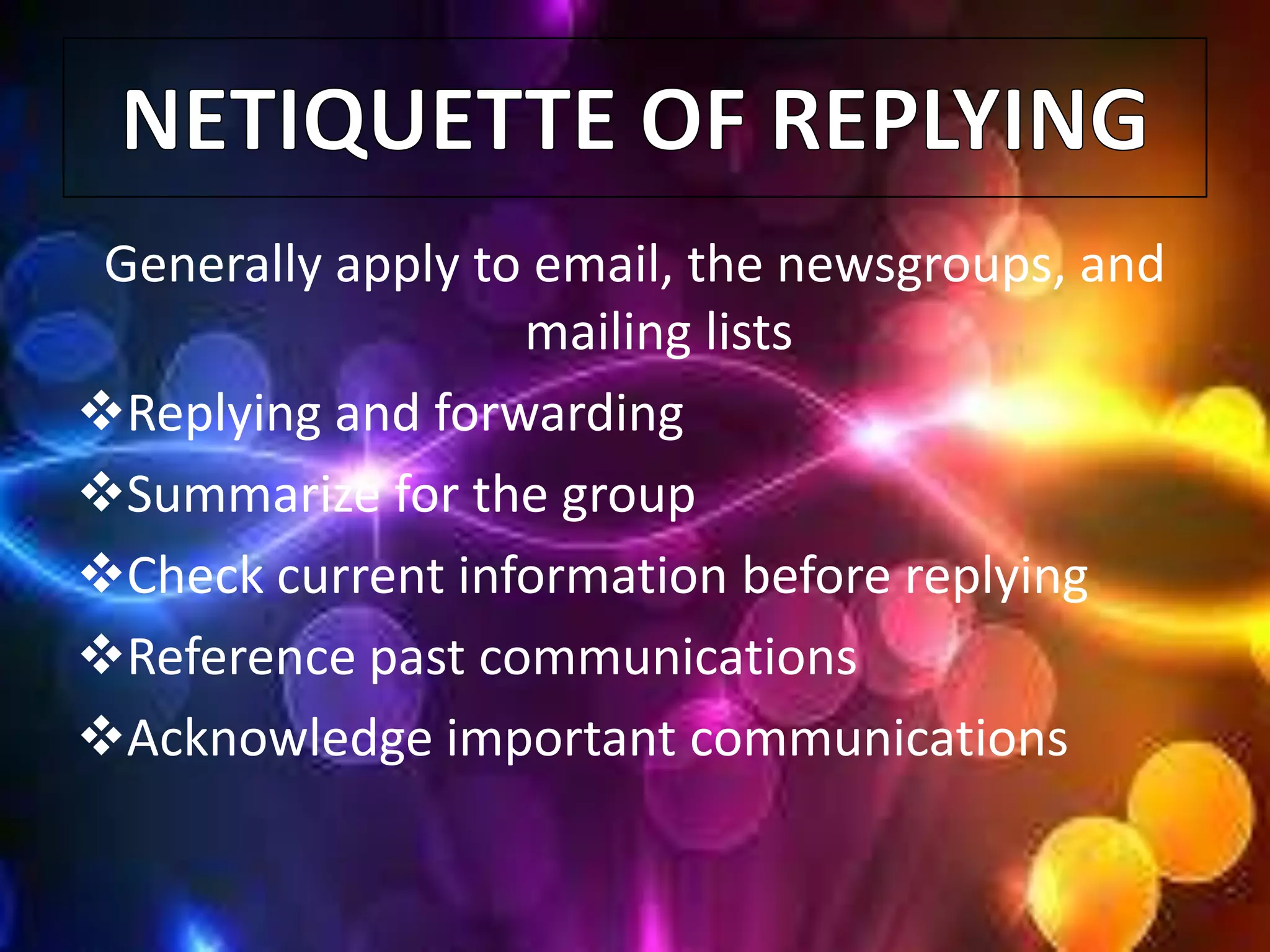 Netiquette | PPT