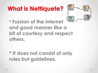 What is Netiquette? | PPTX