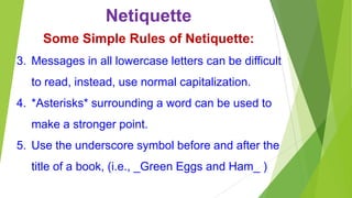 Netiquette | PPT