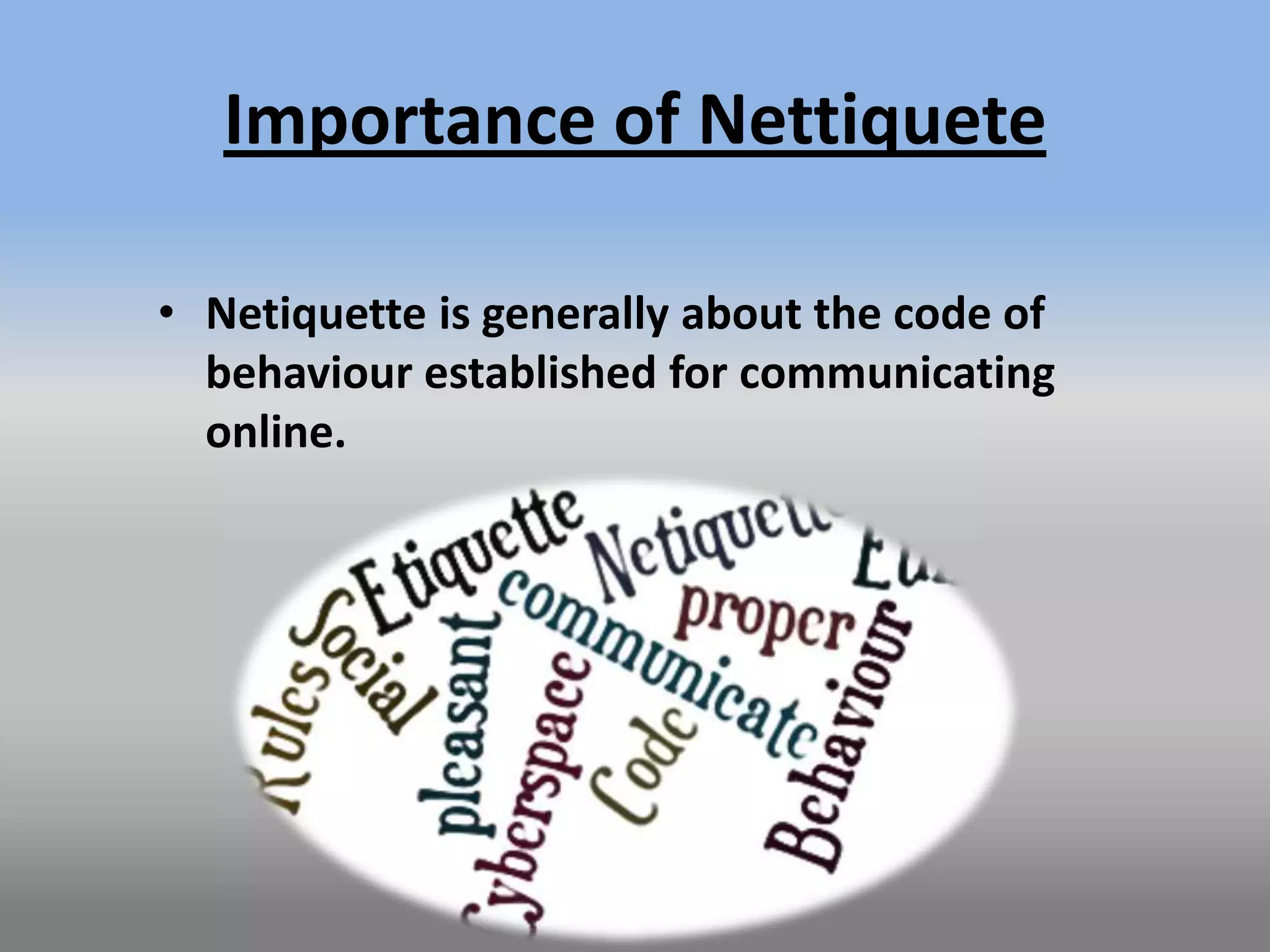 Netiquette | PPTX