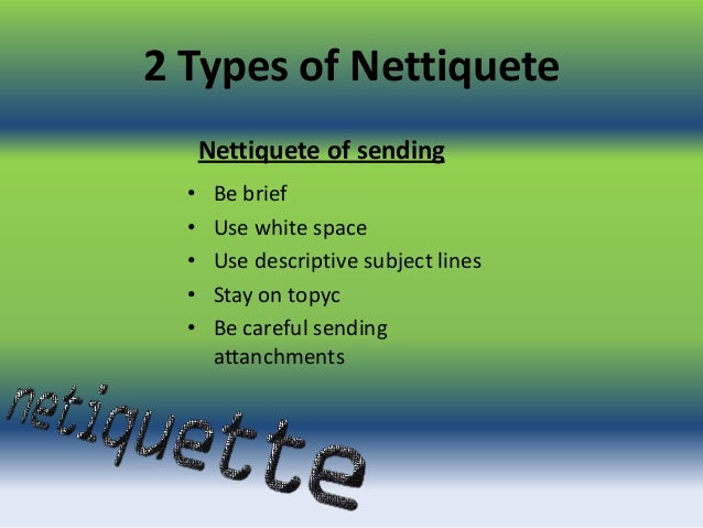 Netiquette