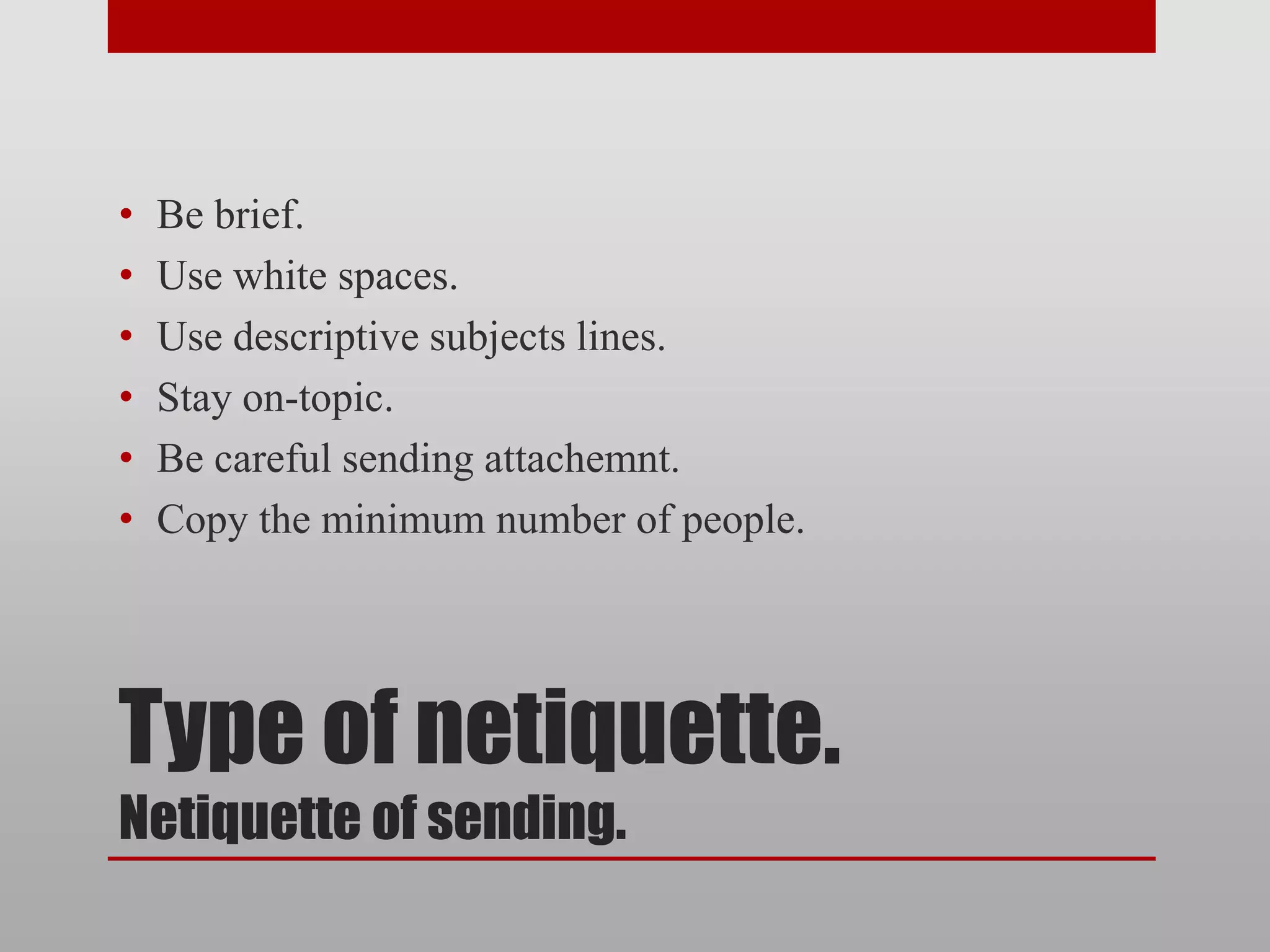 Netiquette | PPTX