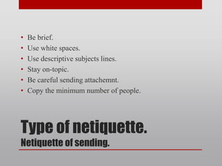 Netiquette | PPTX